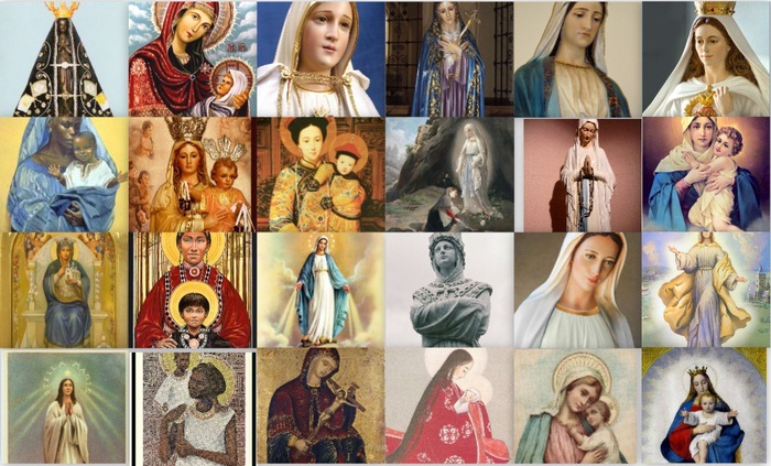 Os Títulos De Maria :: Legendas-catolicas